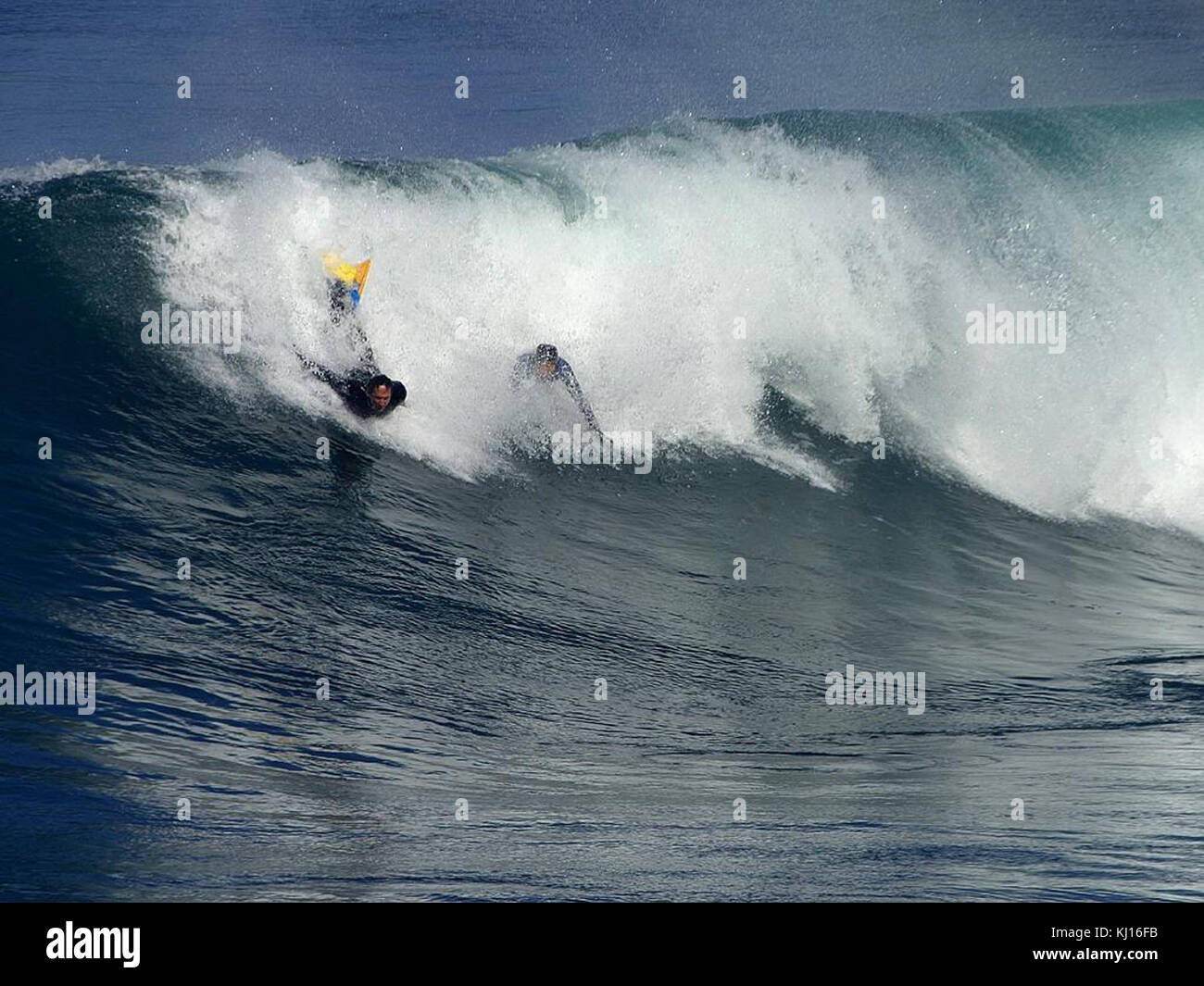 A photograph capturing the action of bodysurfing at La Jolla, a coastal ...