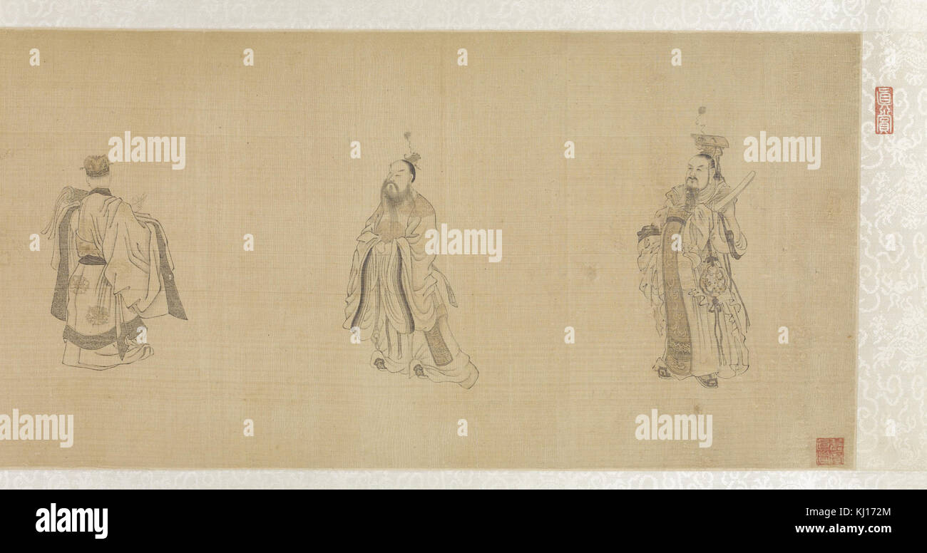 Tang emperor painting hi-res stock photography and images - Alamy