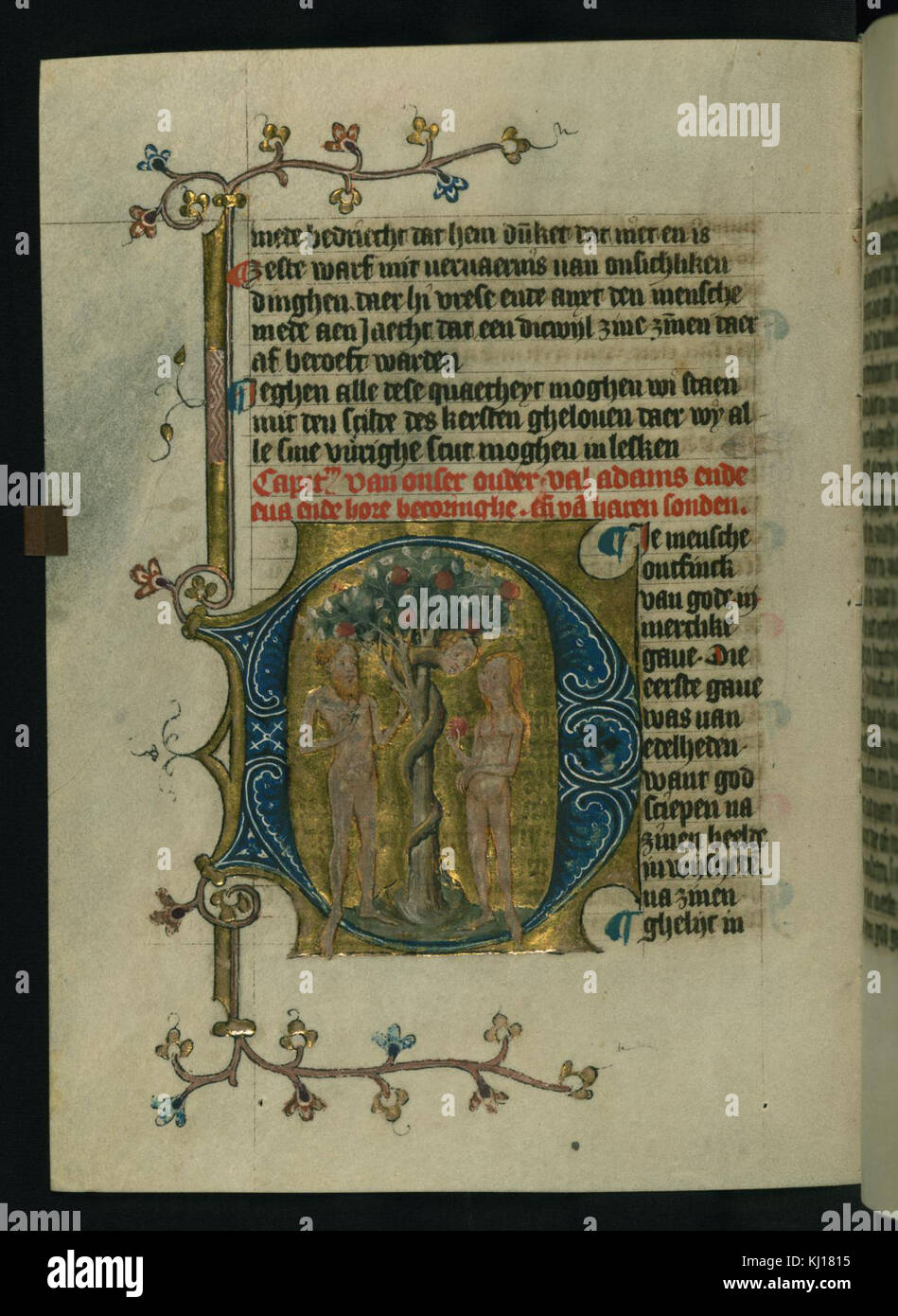Dirc van Delft - The Fall of Adam and Eve - Walters W17185V - Full Page ...