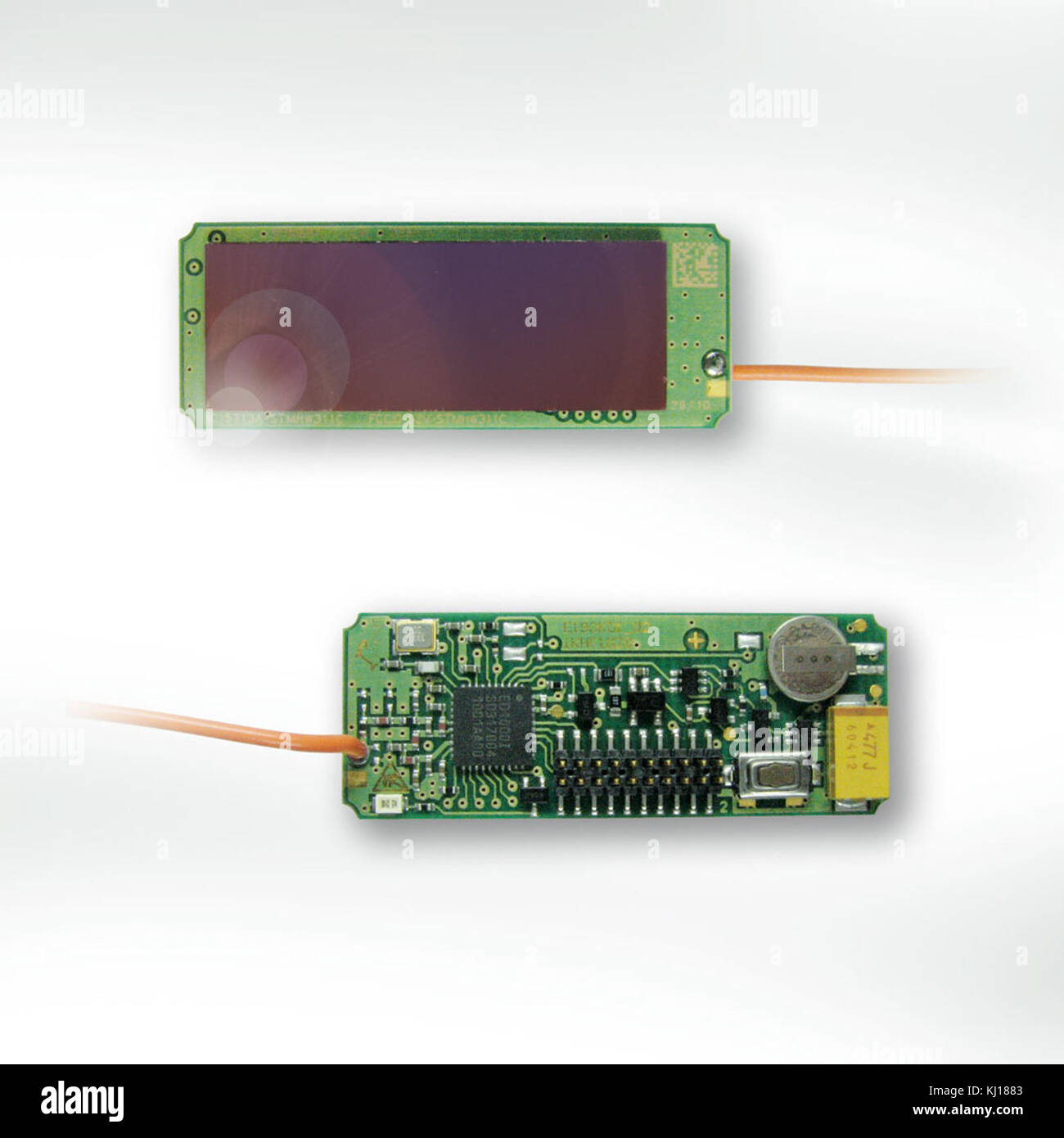 EnOcean STM310 mit Solarzelle white Stock Photo - Alamy