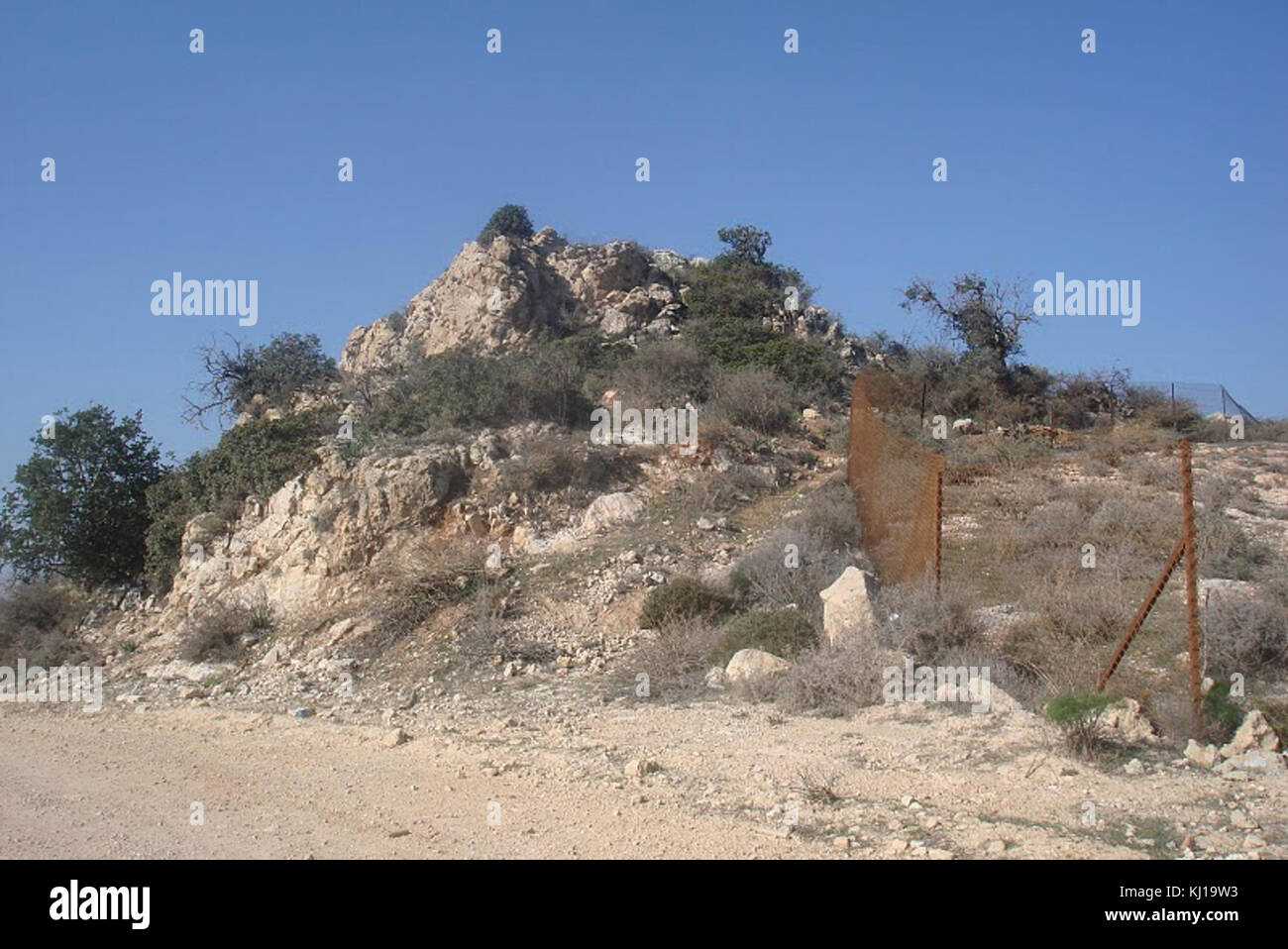 Hill in Maroni Cyprus Stock Photo - Alamy
