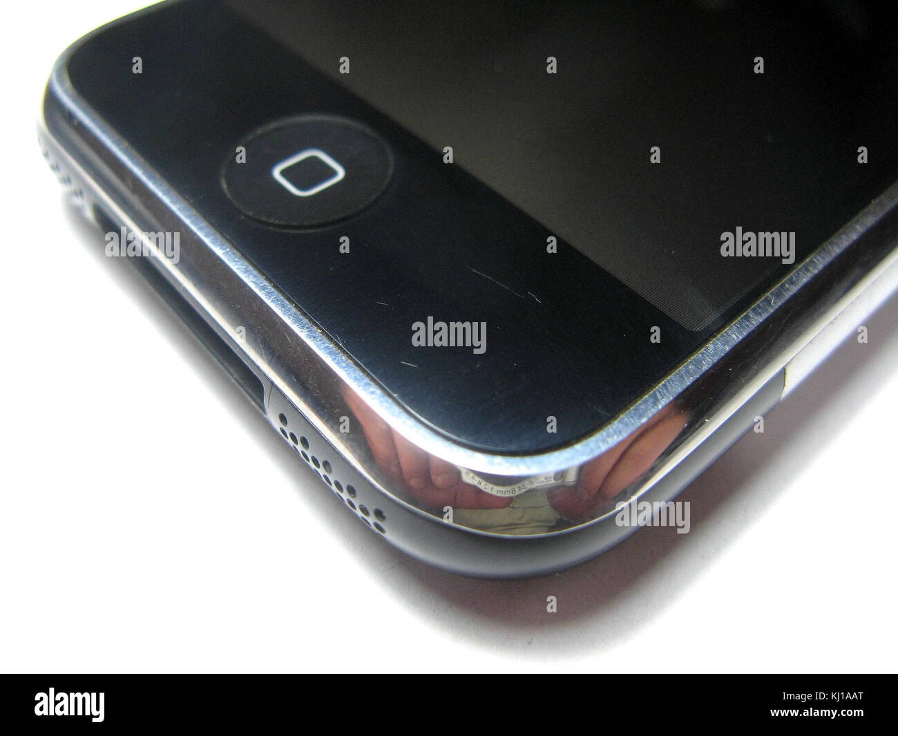 Iphone switched off Stock Photo - Alamy