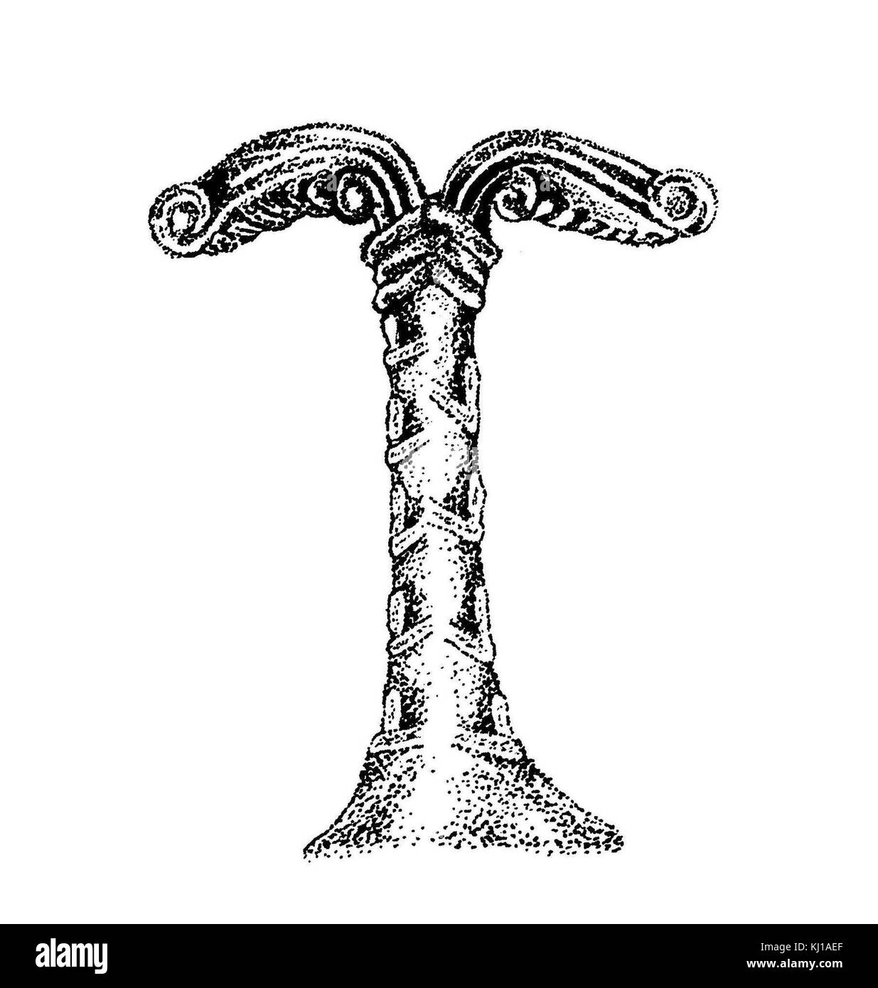 Irminsul als Weltenbaum Stock Photo - Alamy