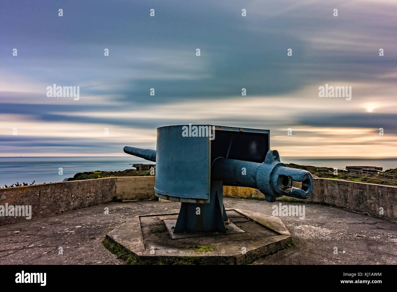 World War Ii Gun Emplacement High Resolution Stock Photography and ...