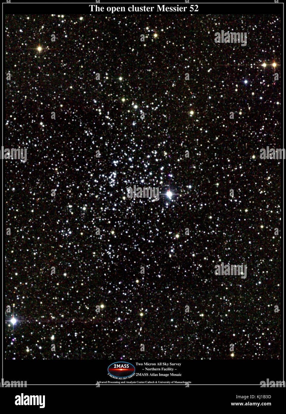 Messier 052 2MASS Stock Photo - Alamy