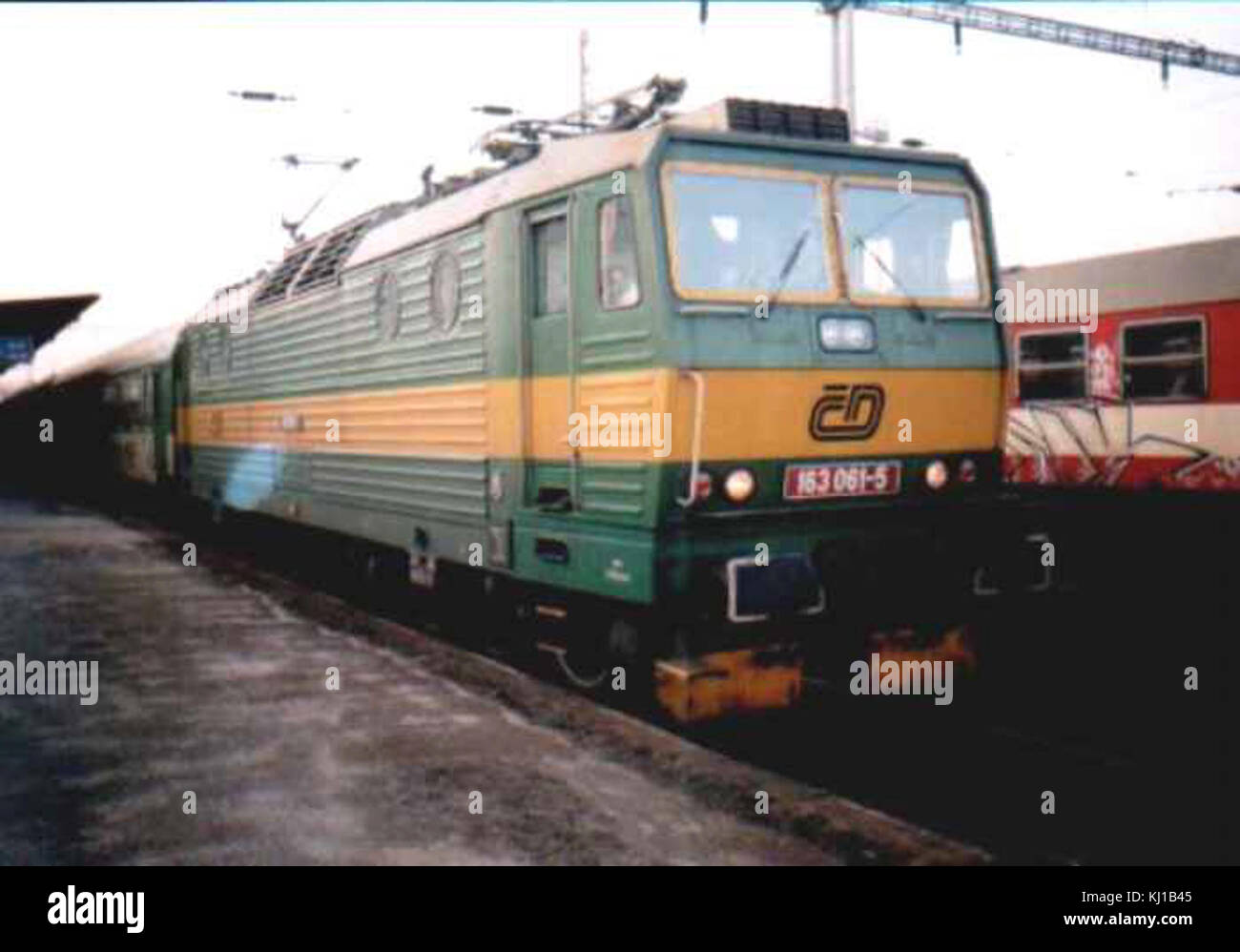 Lokomotiva 163 061 Stock Photo - Alamy