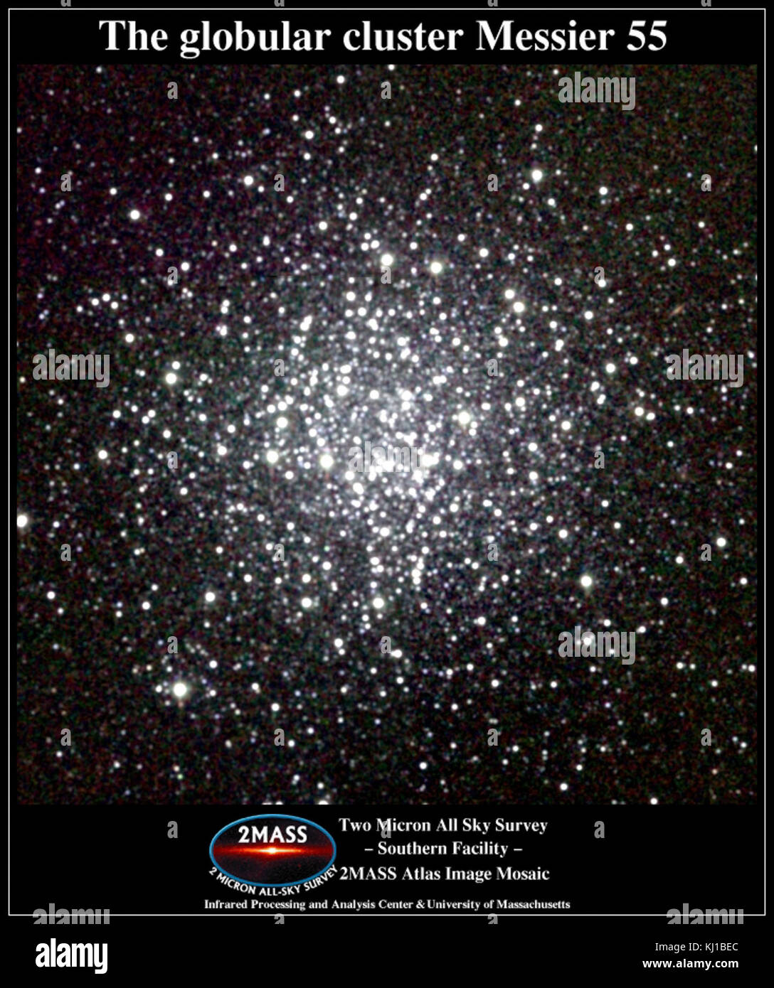Messier 055 2MASS Stock Photo - Alamy