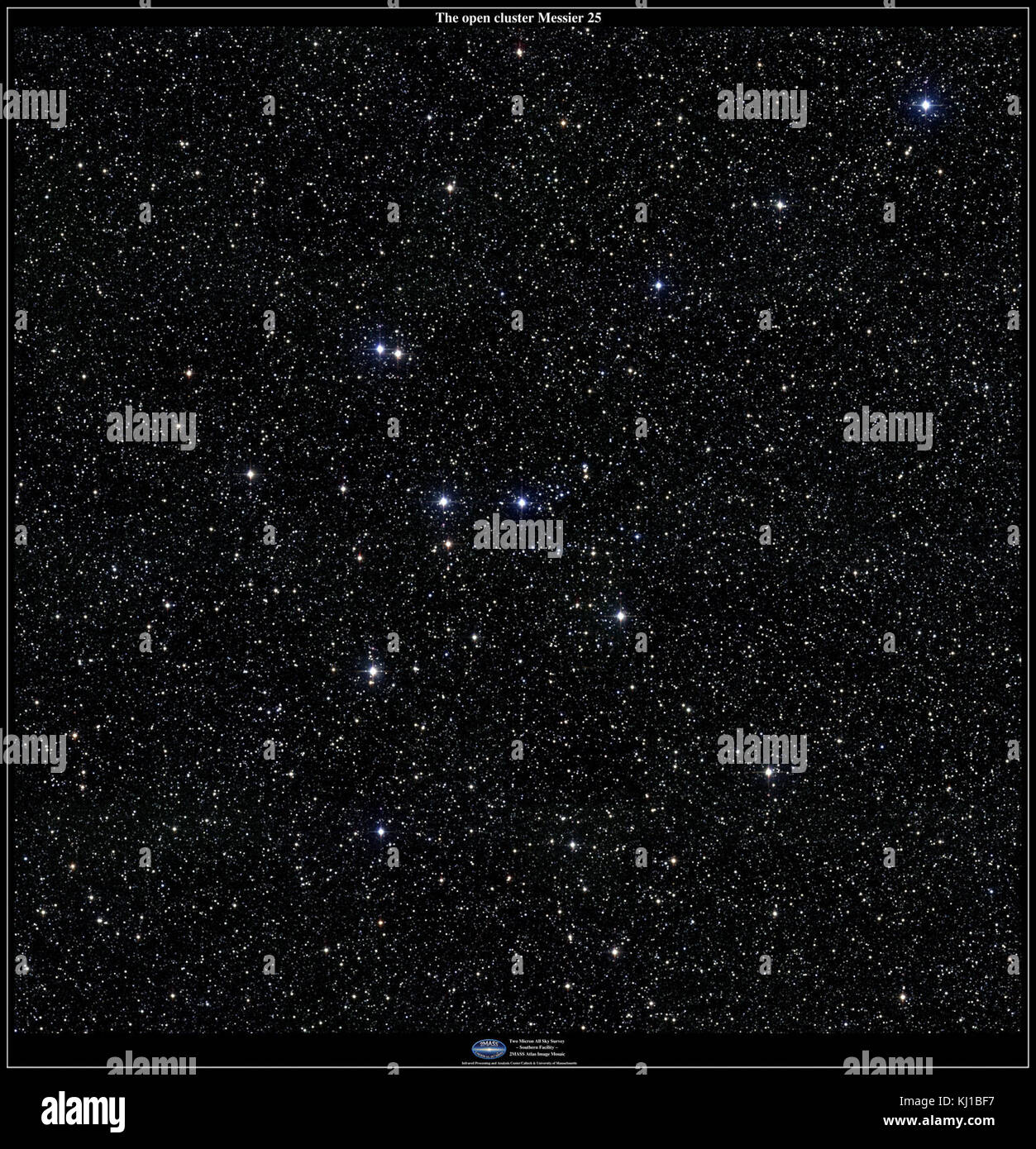 Messier 025 2MASS Stock Photo - Alamy