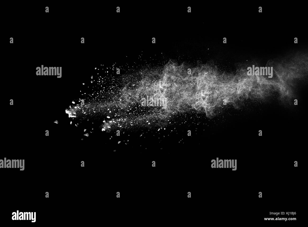 Paint powder white background hi-res stock photography and images - Alamy