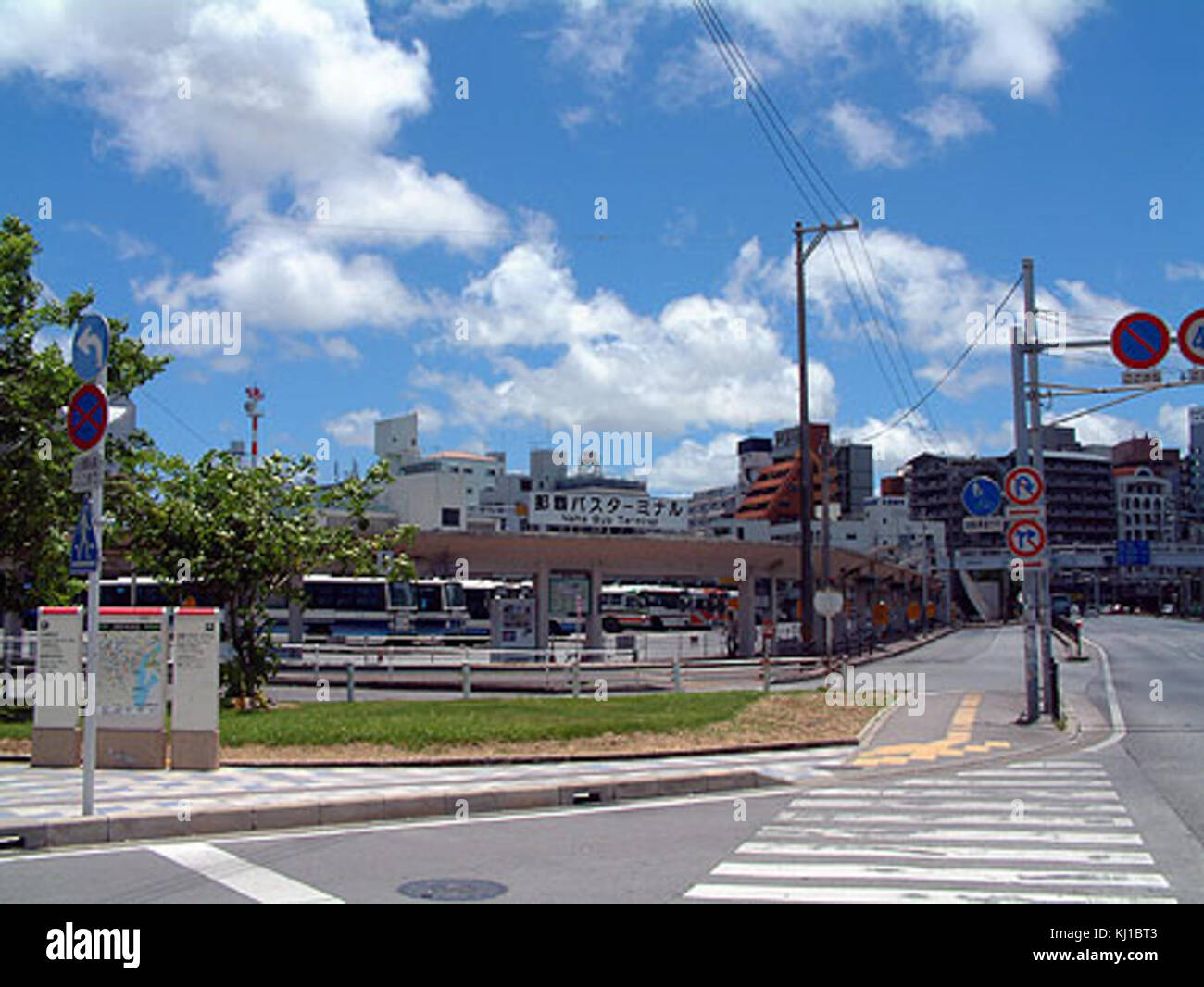 Naha Bus Turminal Stock Photo - Alamy