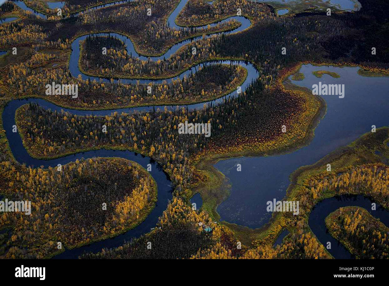 Nice river in autumn Stock Photo - Alamy