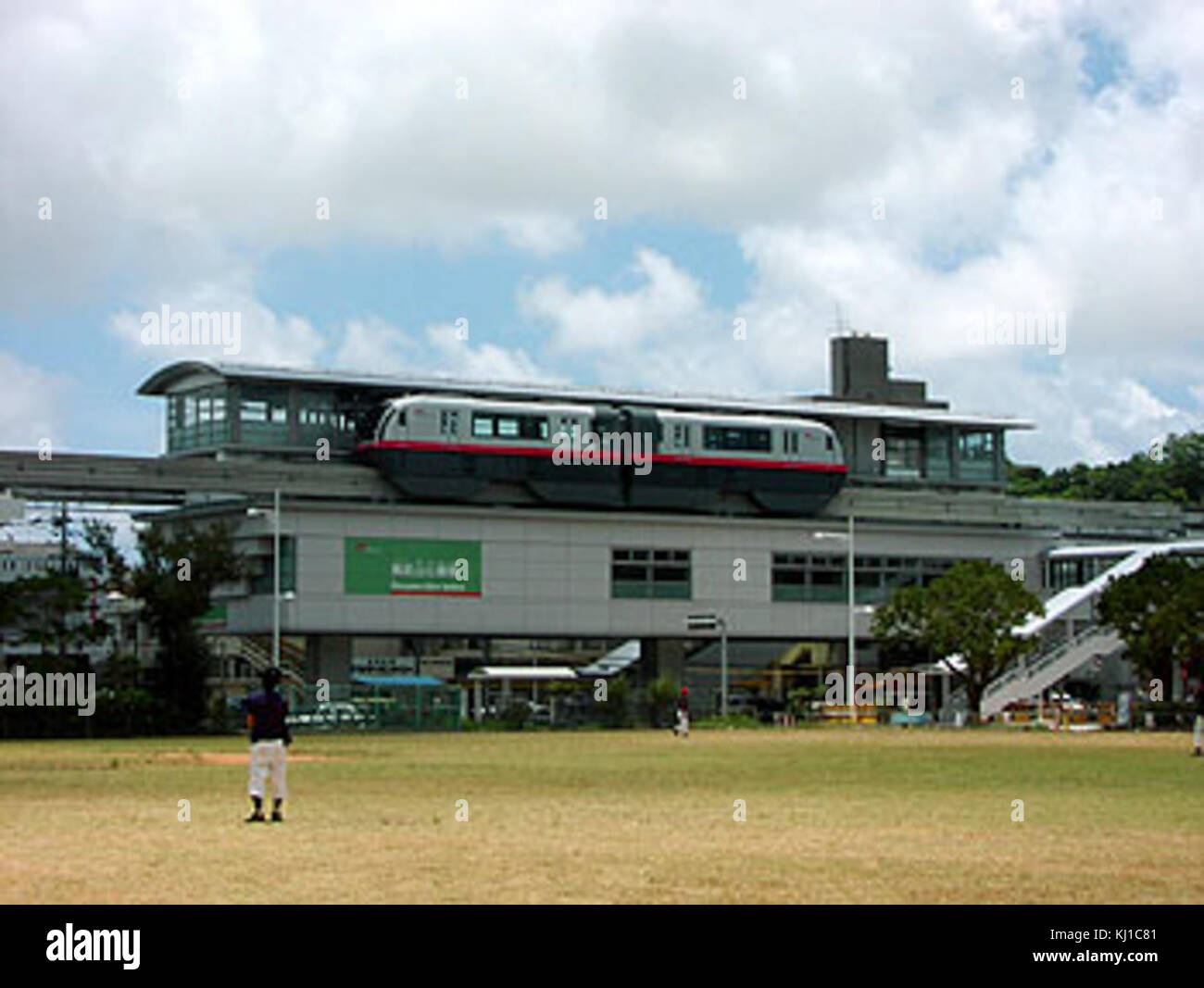 Onoyama Koen Station of Okinawa monorail Stock Photo - Alamy