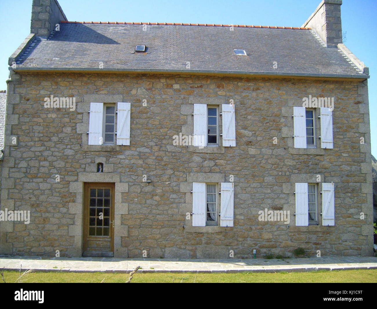 Old style house construction Stock Photo - Alamy