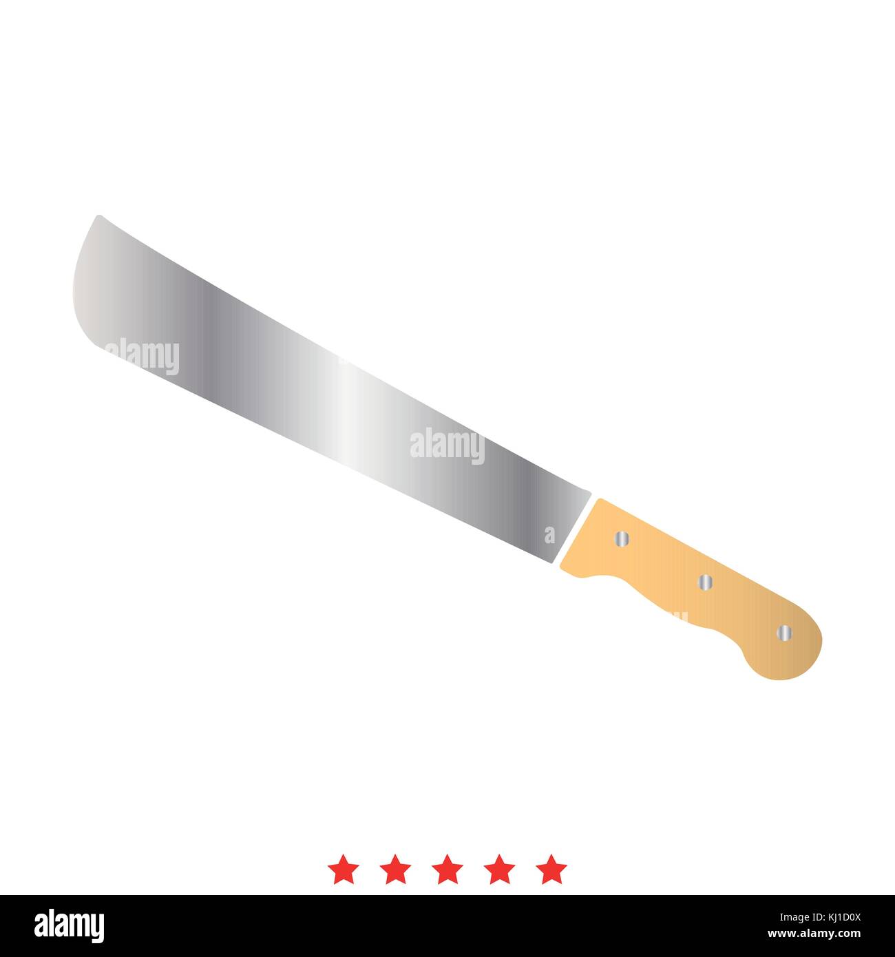 Machete cut Stock Vector Images - Alamy