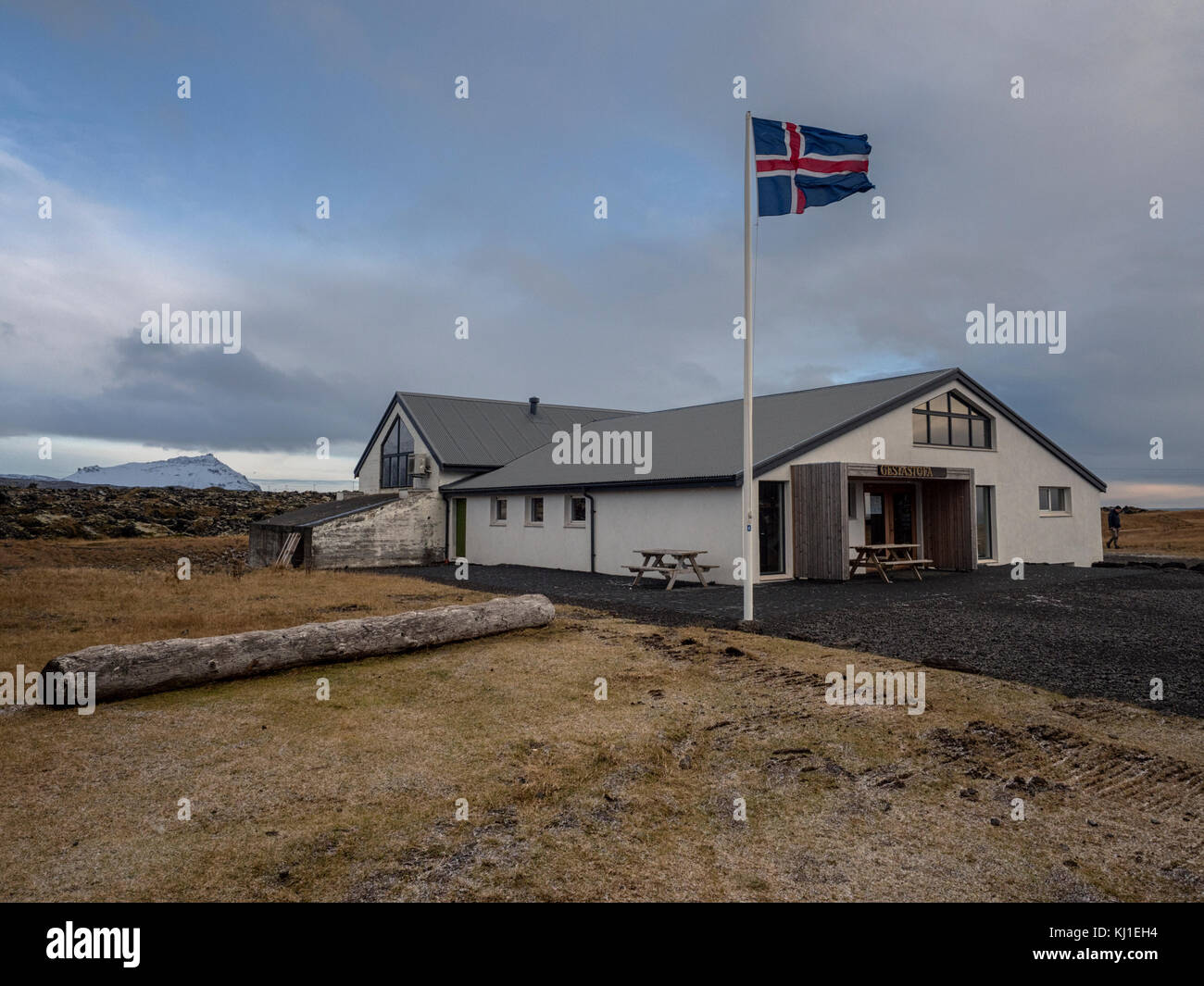 Visitor Center at Malarrif in the Snaefellsjokull National Park ...