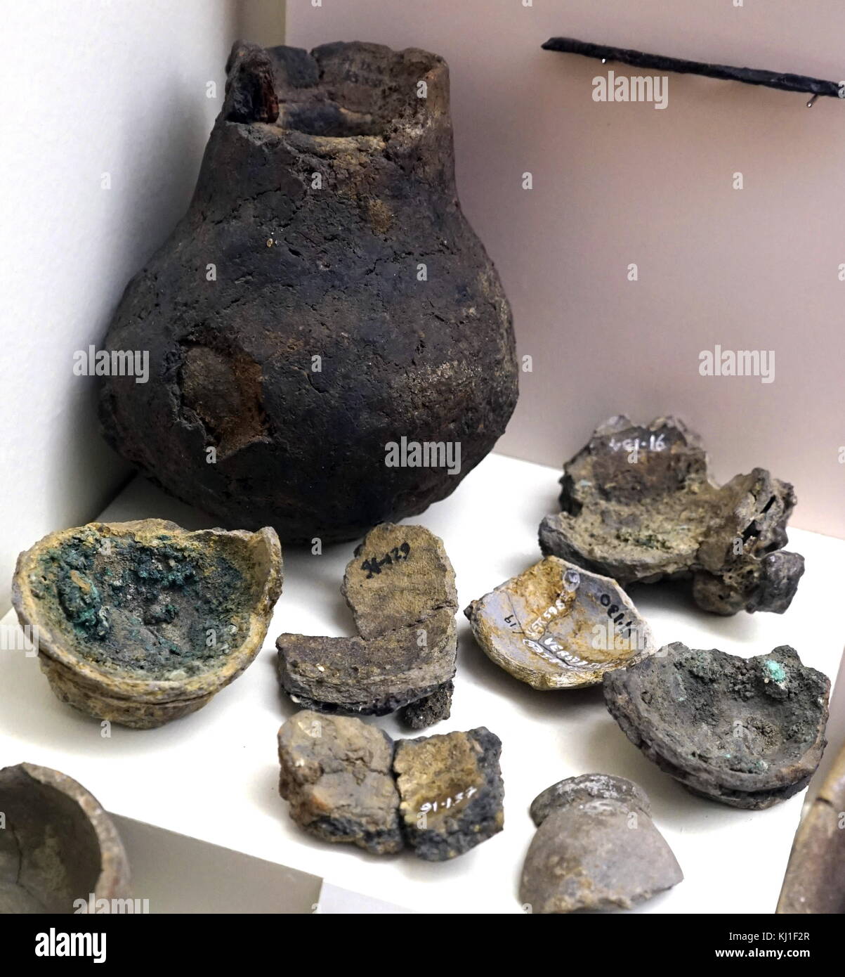 Roman artefacts such as crucibles show that goldsmiths and silversmiths ...