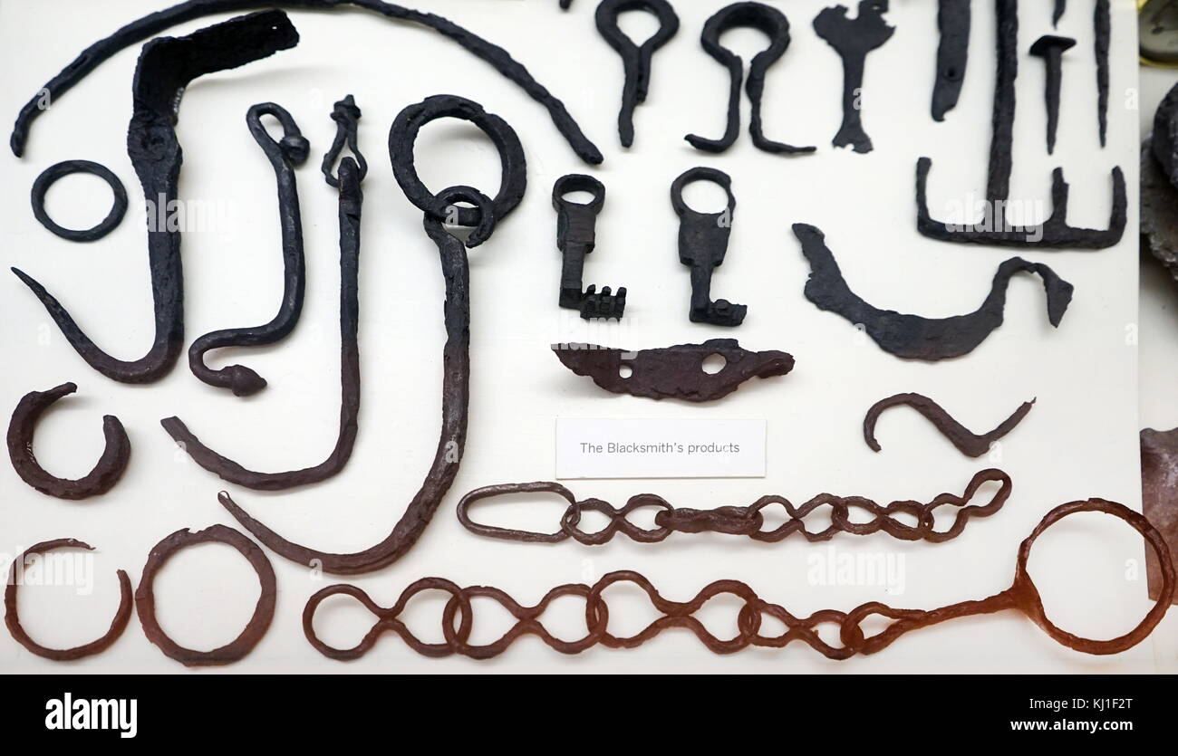 Roman artefacts such as crucibles show that goldsmiths and silversmiths ...