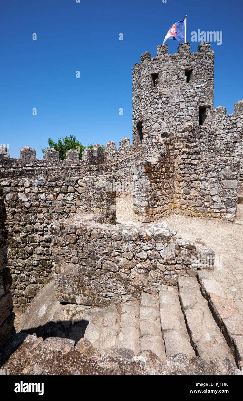 Parapets on the top of curtain walls and solid tower provides the ...