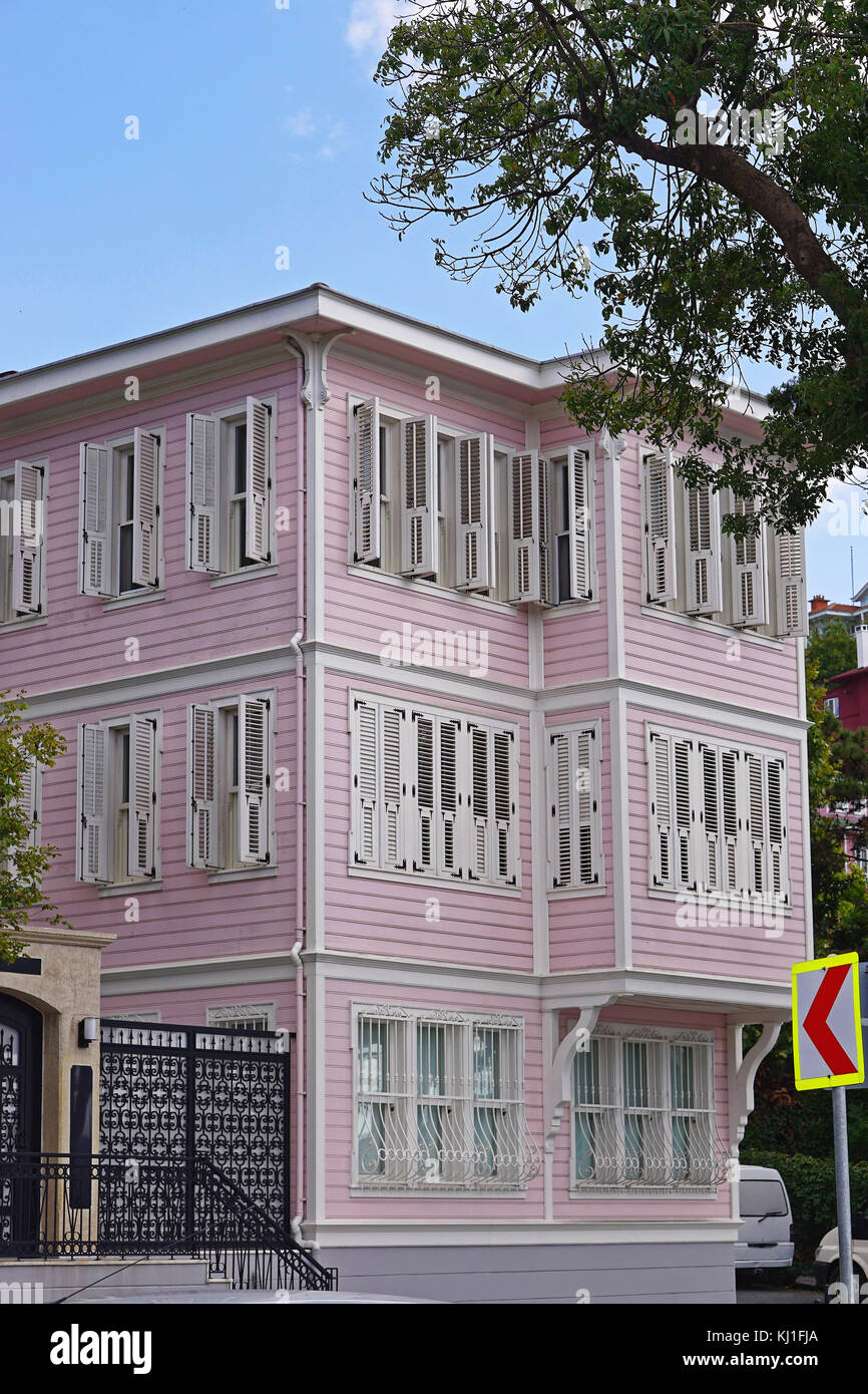 Traditional turkish house made from wood Stock Photo - Alamy