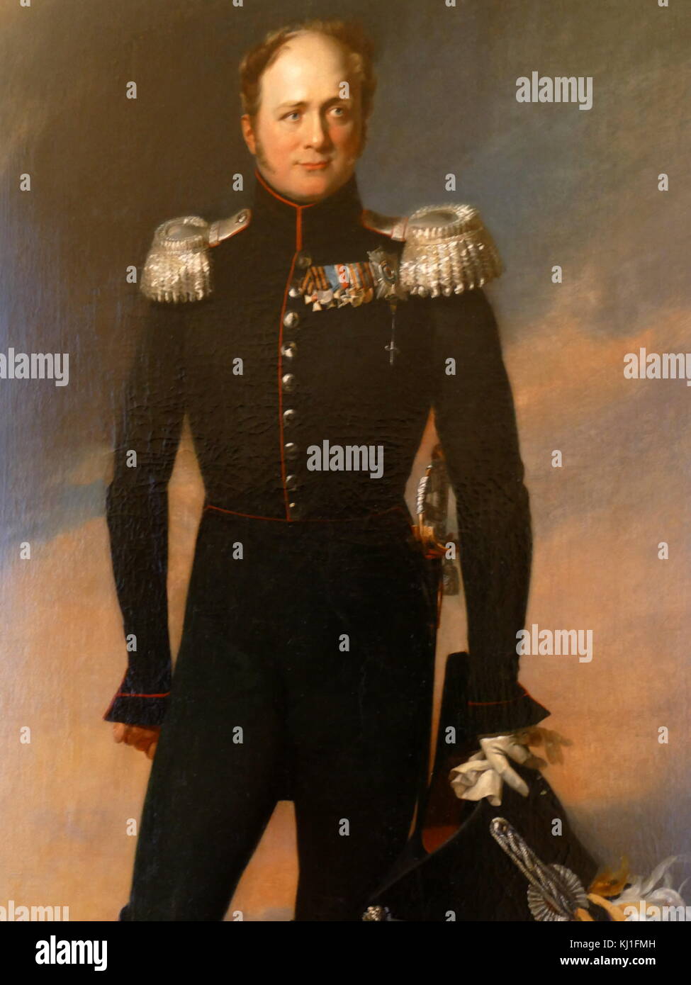 Portrait of the Emperor Alexander I of Russia, 1810, by George Dawe ...