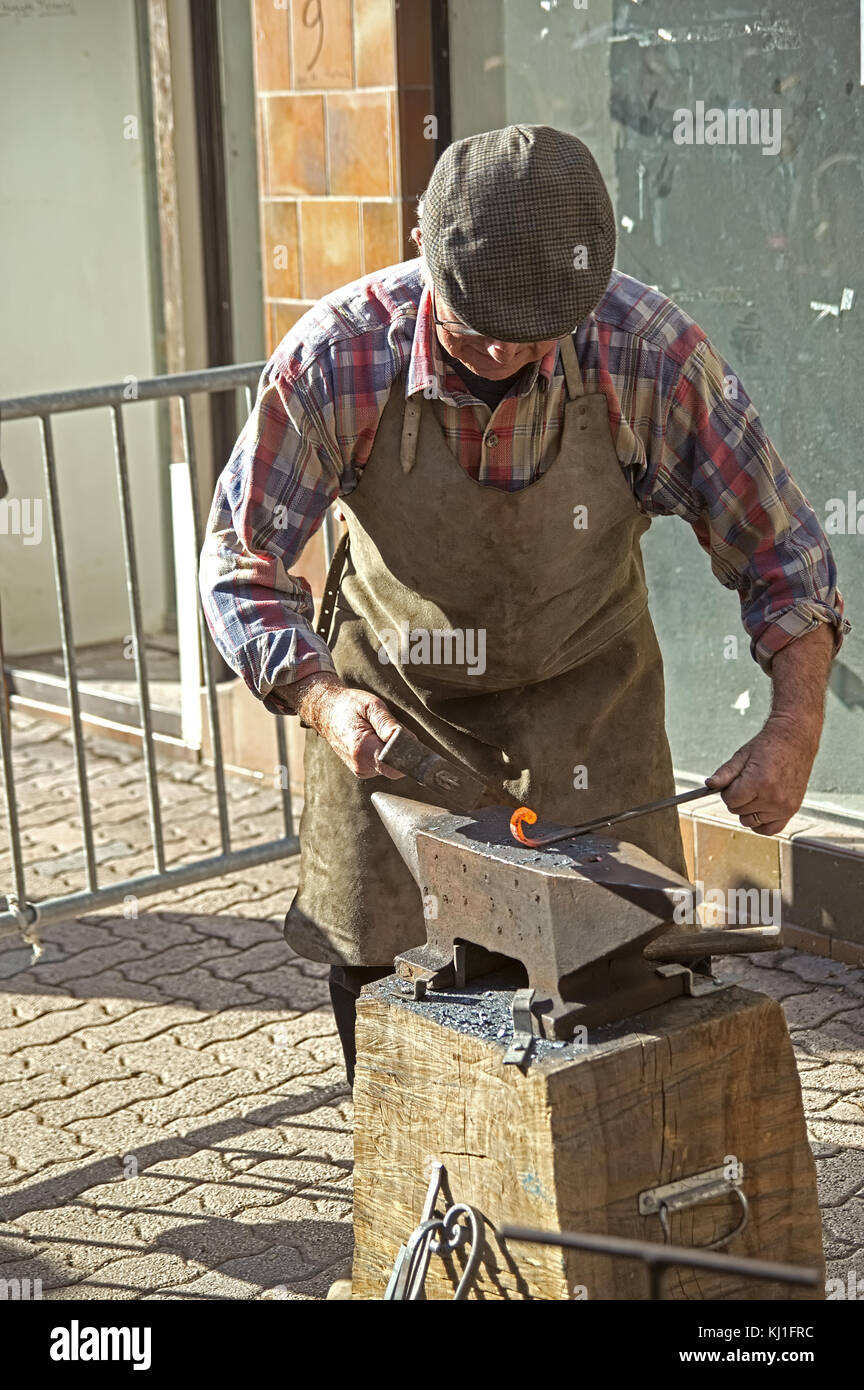 Old blacksmith hi-res stock photography and images - Alamy