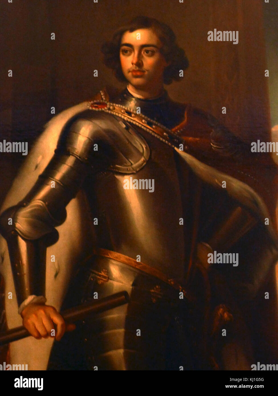 Portrait of Peter the Great, (1672-1725, Tsar from 1682, Emperor from ...