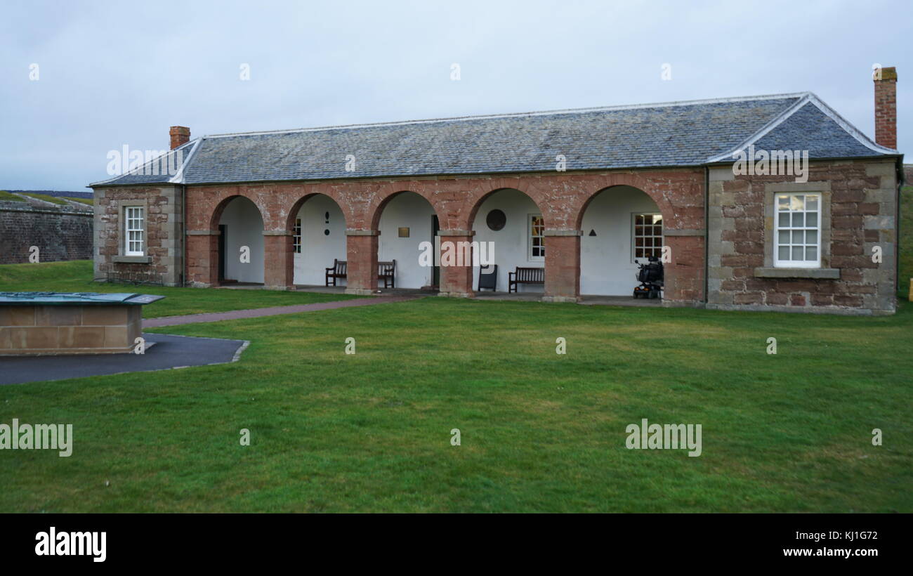 Fort George; 18th-century fortress, north-east of Inverness in Scotland ...