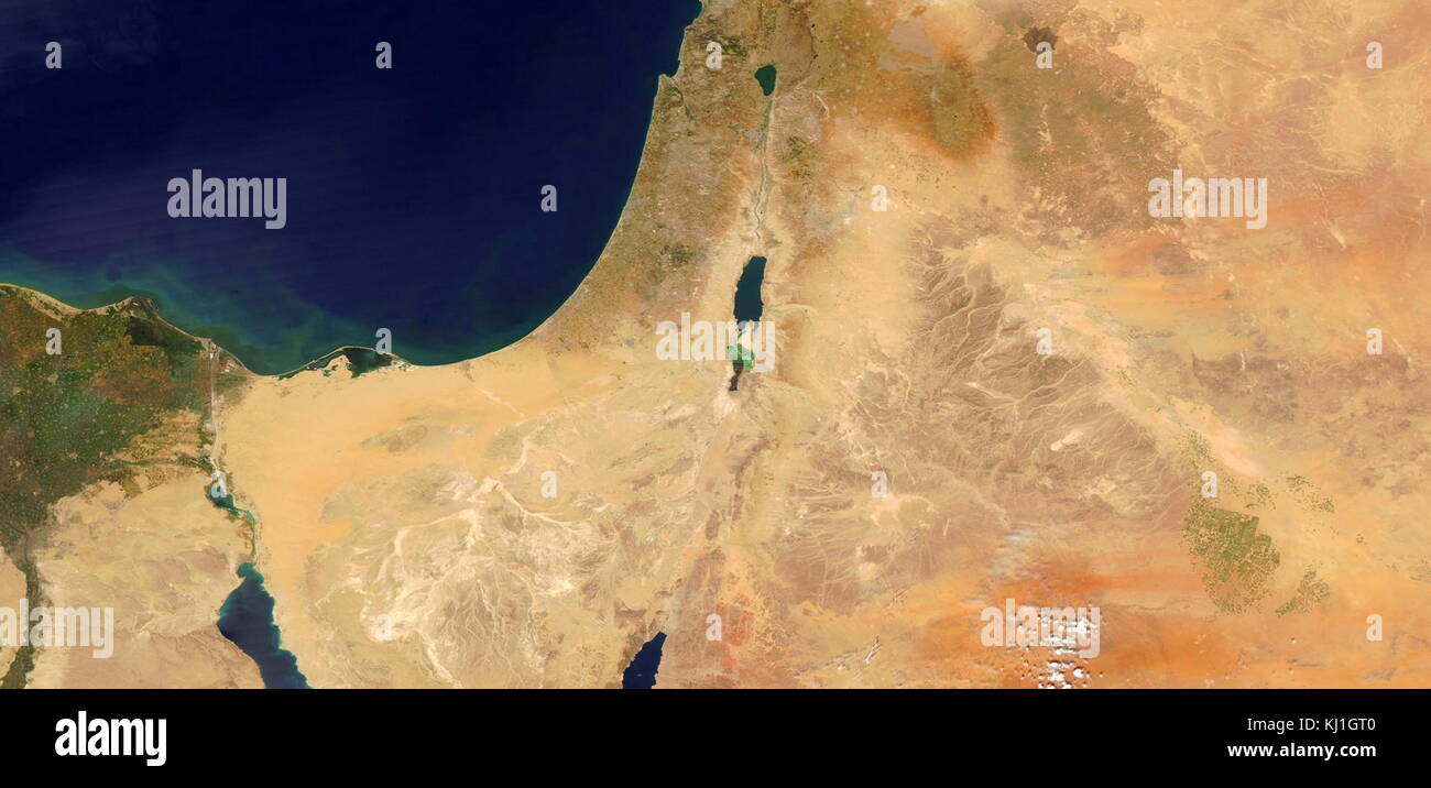 Satellite View Israel High Resolution Stock Photography and Images - Alamy