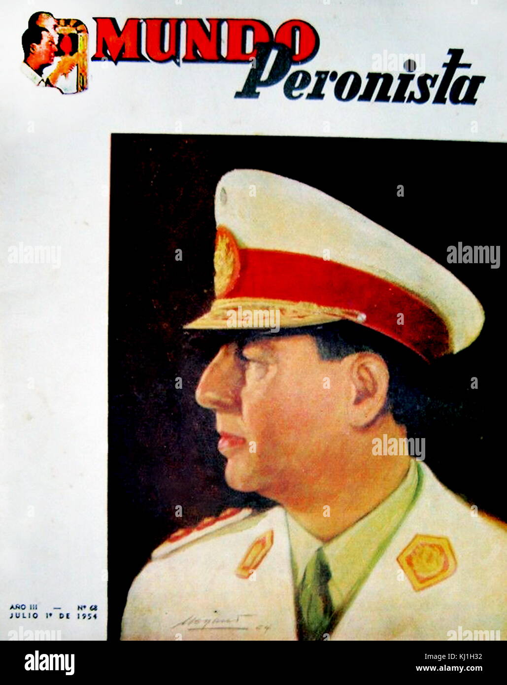 Juan Domingo Peron (1895 – 1974) Argentine general and politician ...