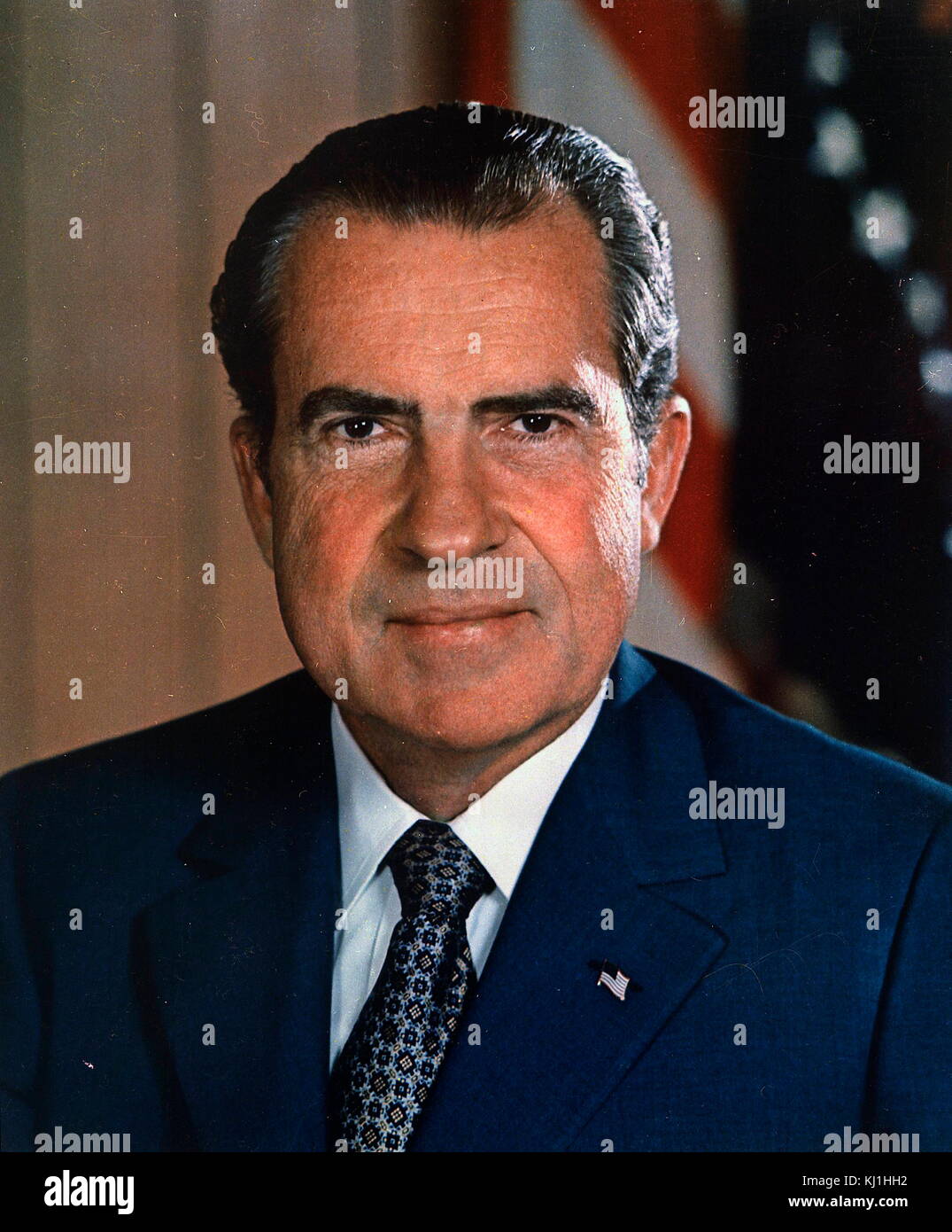 Richard Milhous Nixon (1913 – 1994) American politician who served as ...