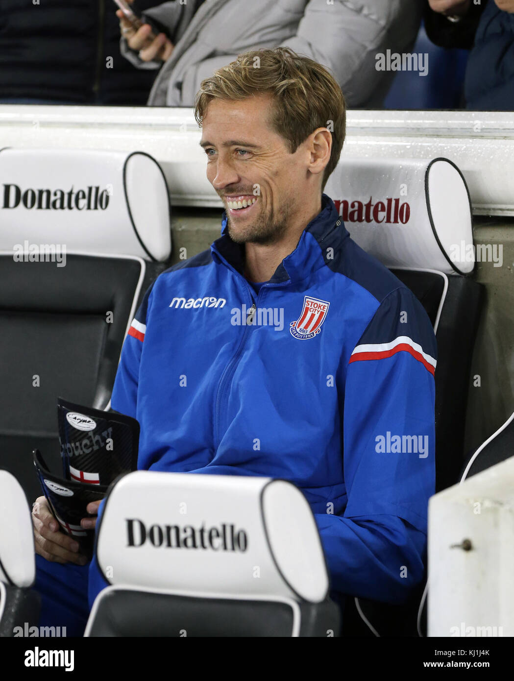 Peter crouch on bench hi-res stock photography and images - Alamy