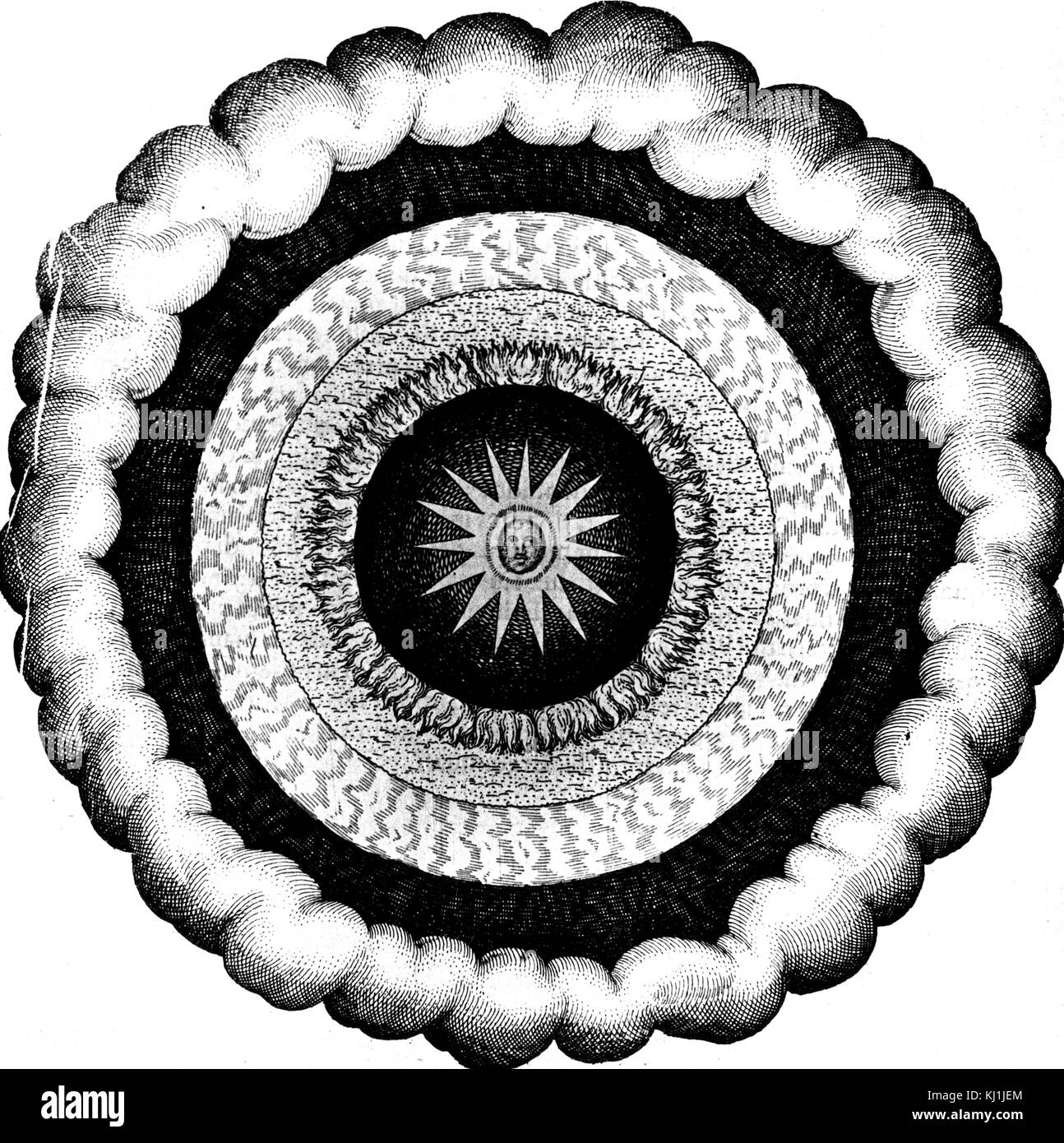 Fire from the sun Black and White Stock Photos & Images - Alamy