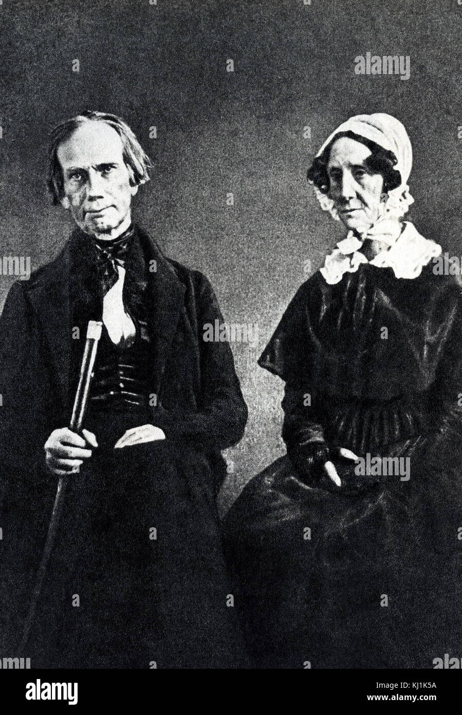 Photographic portrait of Henry Clay (1777-1852) an American lawyer ...