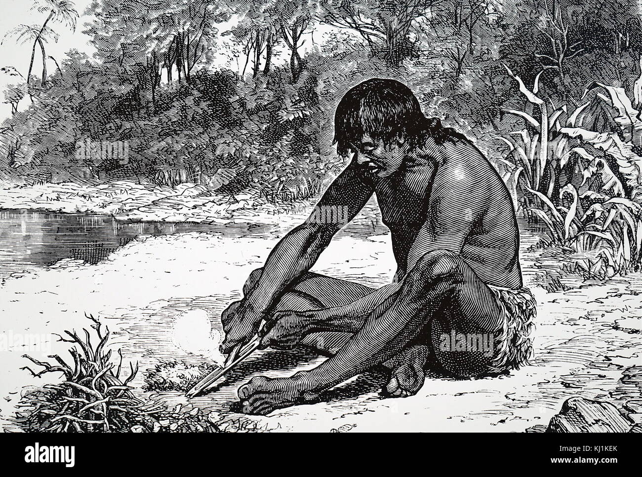 Australian aboriginals at river hi-res stock photography and images - Alamy
