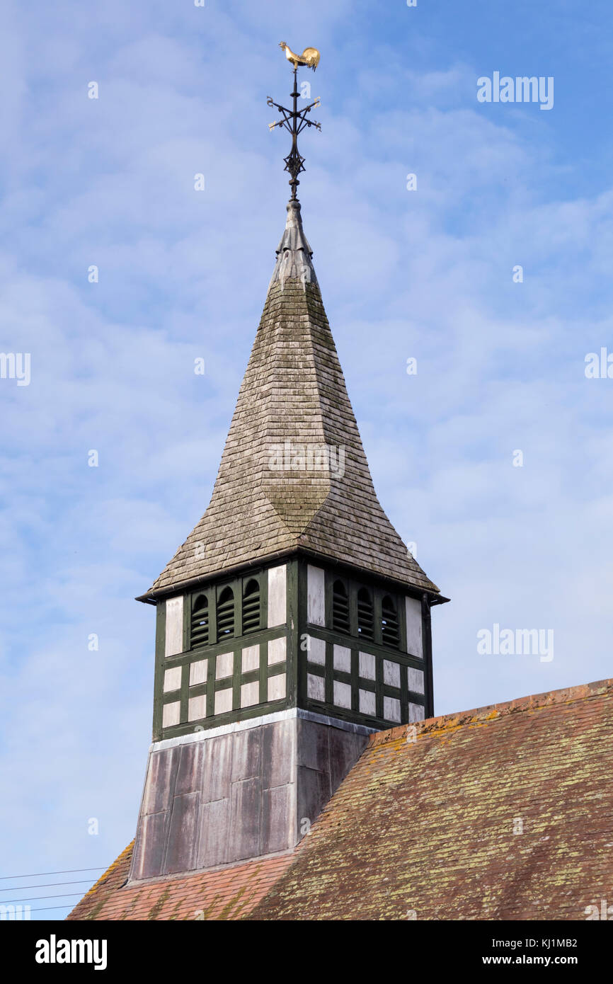 St Mary's Church in the village of Bedstone, Shropshire, England, UK ...