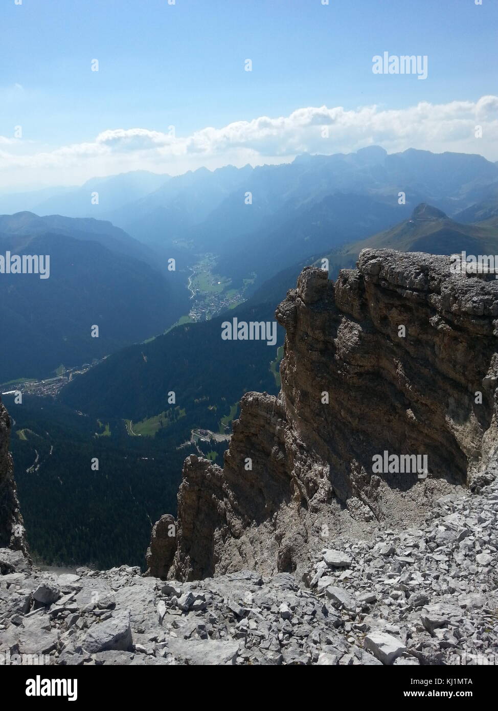 Passo Pordoi, Italian Dolomites in summer Stock Photo - Alamy