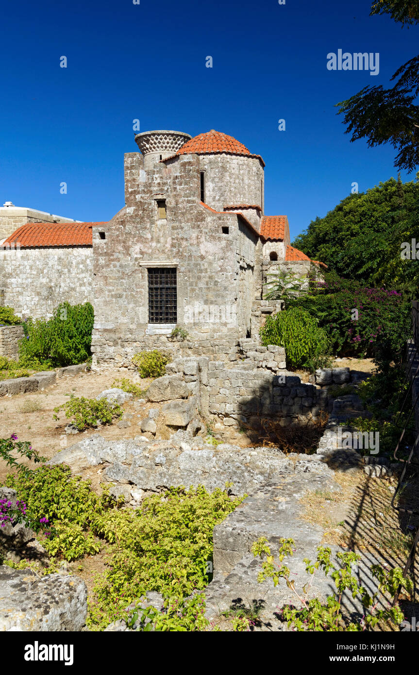 15th Century, Byzantine, Holy Trinity Church, Rhodes Old Town, Rhodes ...