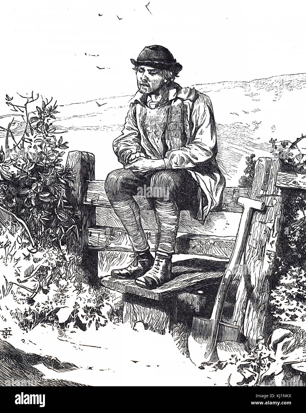 Agricultural labourer england history hi-res stock photography and ...