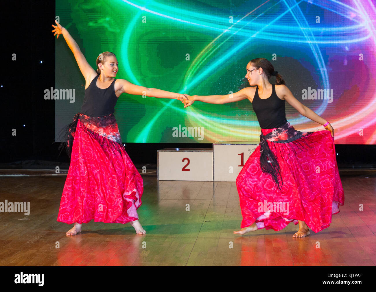 Artistic Dance European Championship WADF Stock Photo - Alamy