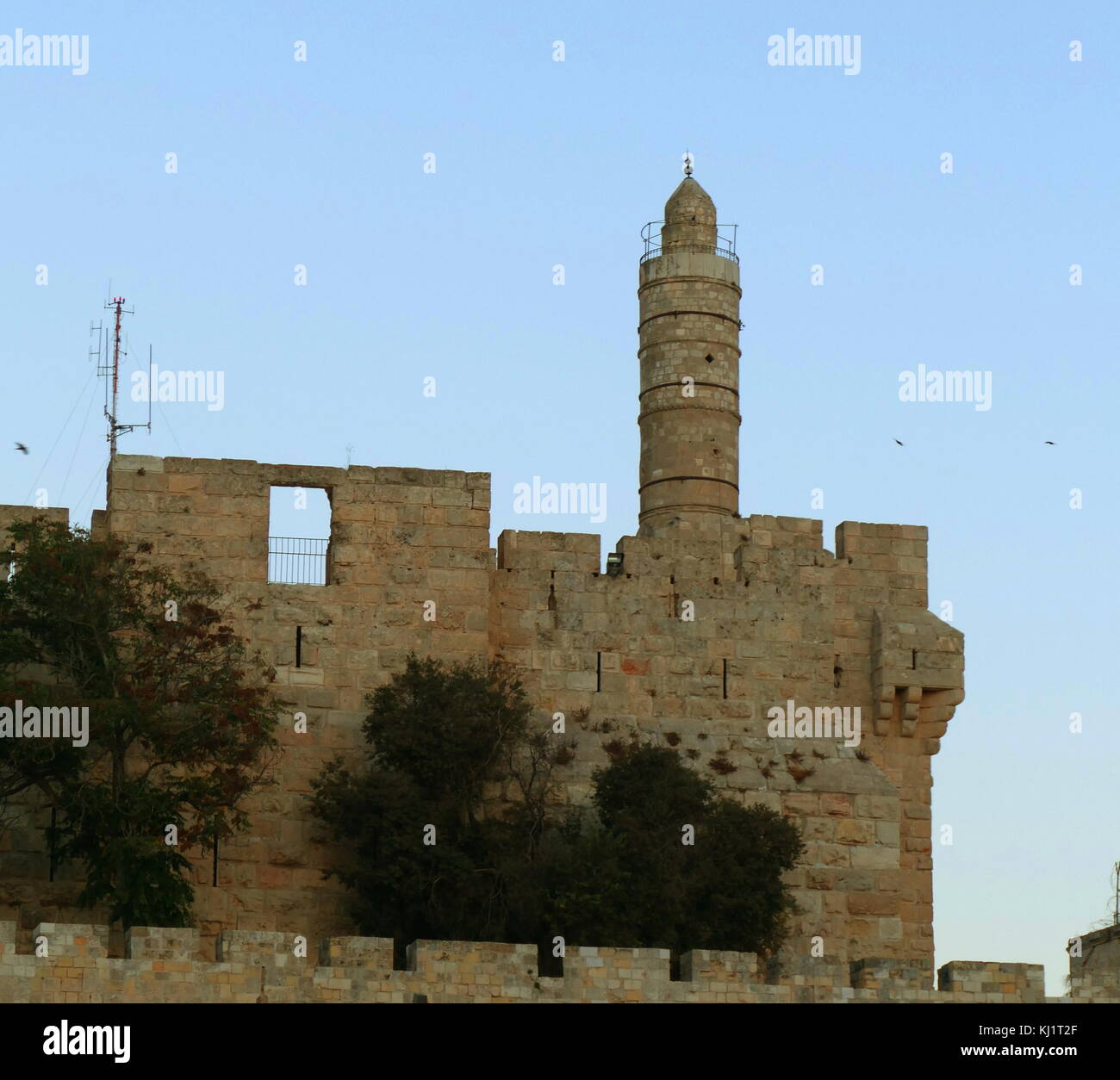 The Tower of David (Migdal David, Burj Daud), known as the Jerusalem ...