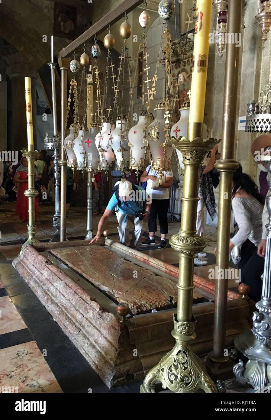 Stone Of Anointing Holy Sepulchre High Resolution Stock Photography and ...