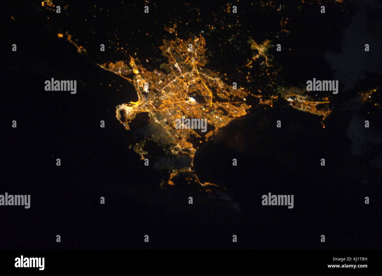 South African City At Night