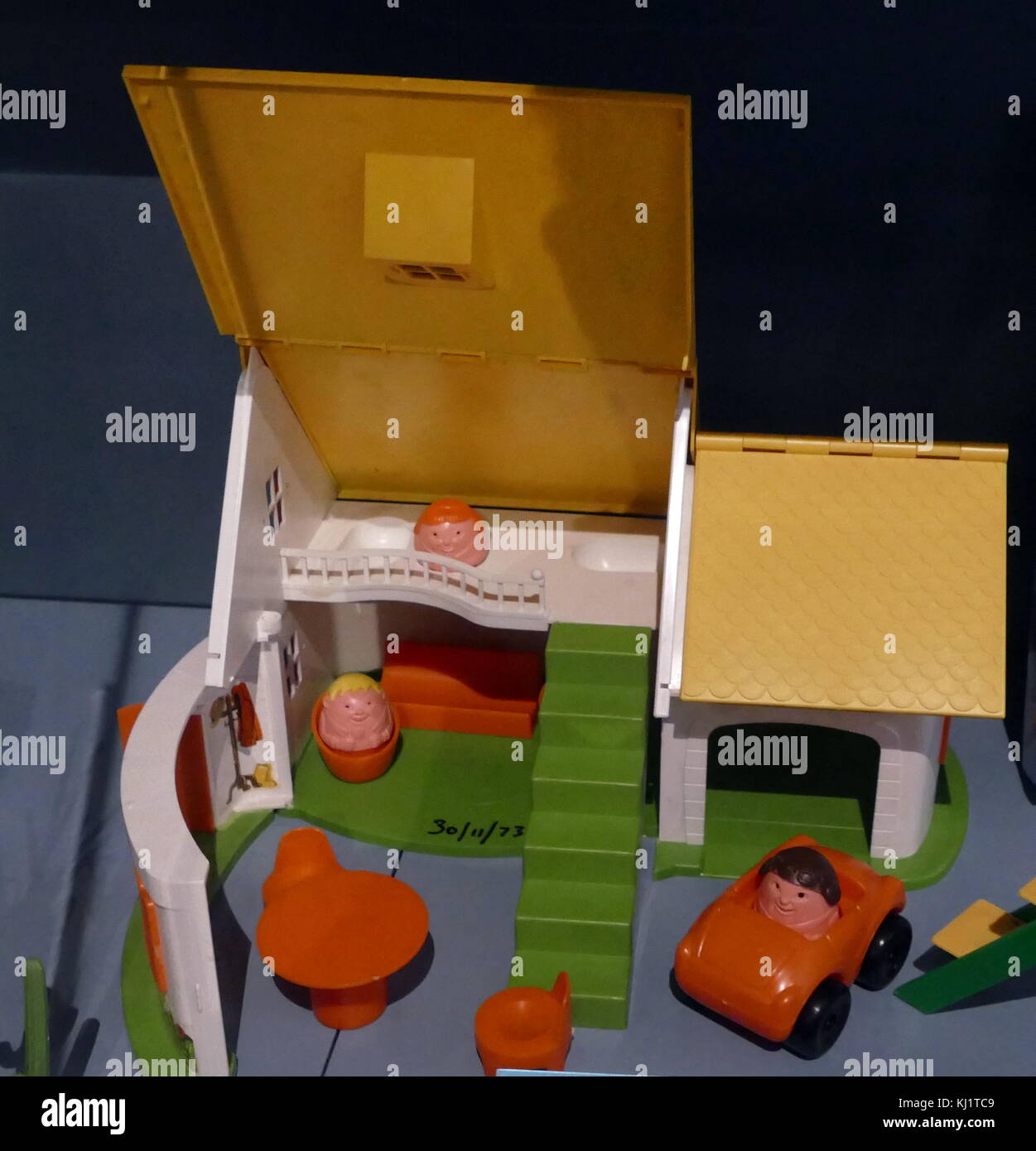 Airfix manufactured, Weebles Dolls House and figures 1973 Stock Photo ...
