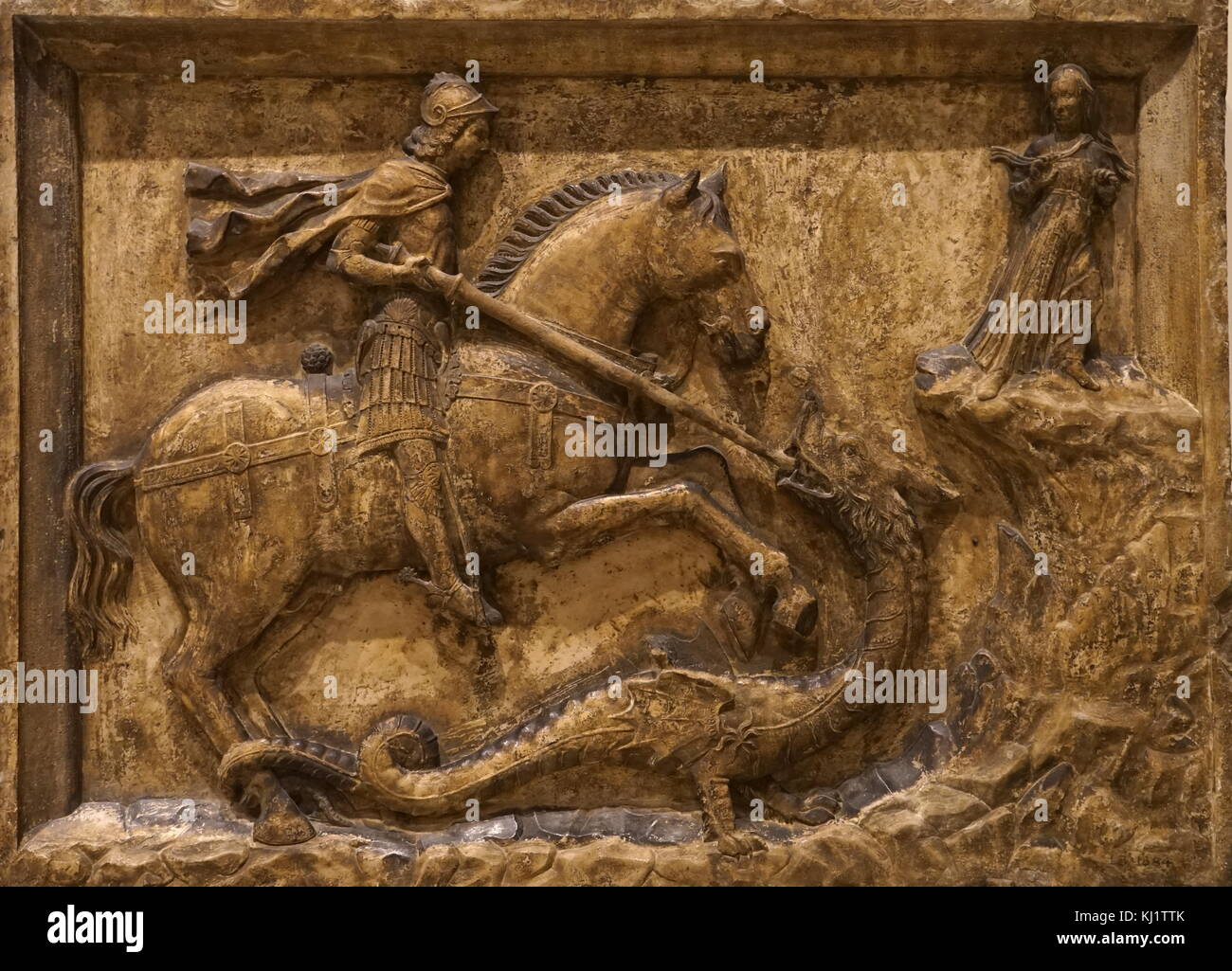 Saint george and the dragon hi-res stock photography and images - Alamy