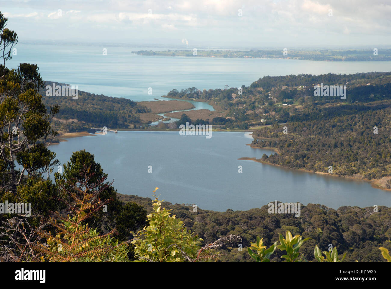 View from Arataki Nature Centre walk way, Arataki Visitor Centre ...