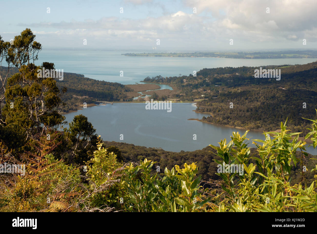 View from Arataki Nature Centre walk way, Arataki Visitor Centre ...