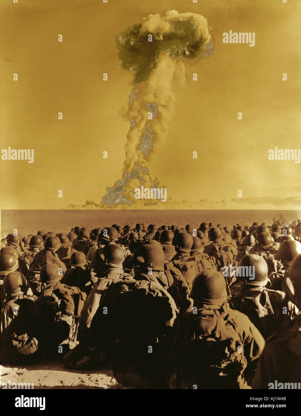 Nuclear bomb test hi-res stock photography and images - Alamy