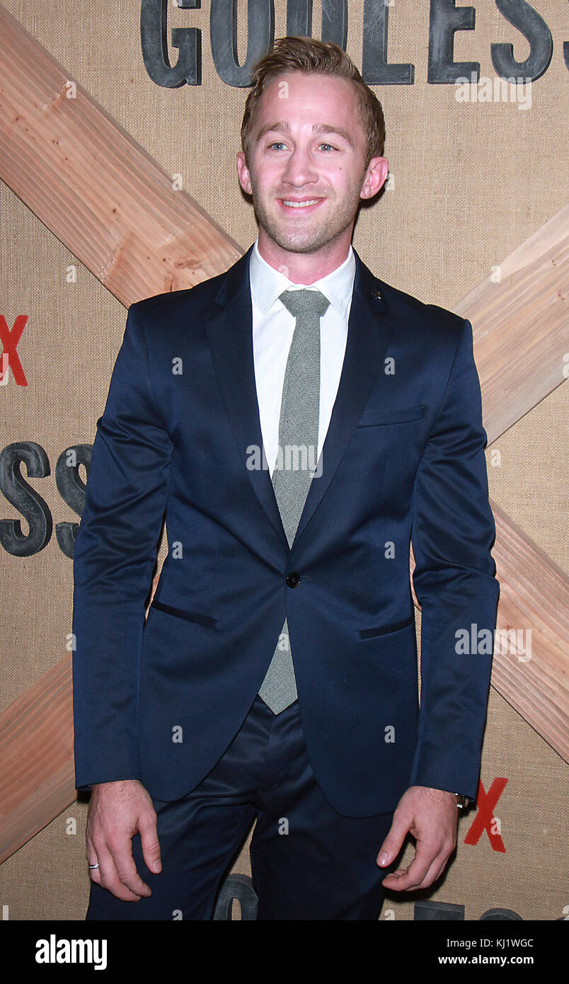 New York, NY, USA. 19th Nov, 2017. Matthew Lewis at the Netflix New ...