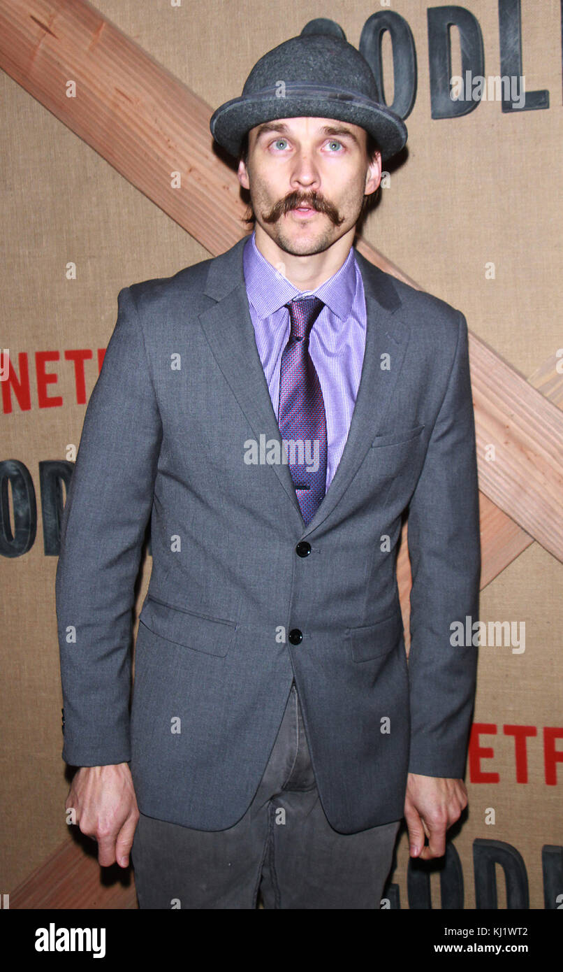 New York, NY, USA. 19th Nov, 2017. Travis Hamme at the Netflix New York ...