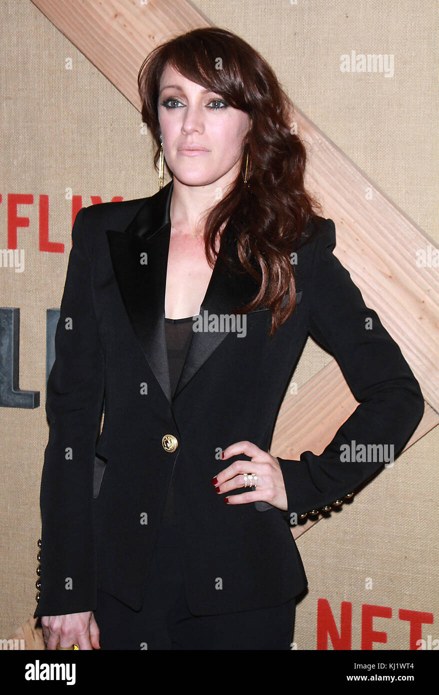 New York, NY, USA. 19th Nov, 2017. Samantha Soule at the Netflix New ...